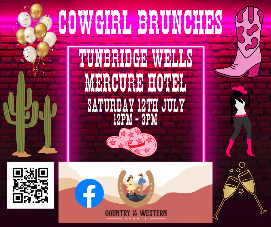 Cowgirl Brunch - Saturday 12th July 2025 - Mercure Tunbridge Wells Hotel